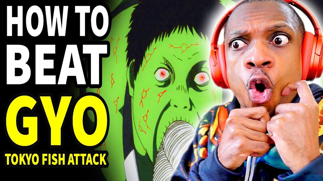 How to Beat the FISH WALKERS in "Gyo: Tokyo Fish Attack" | REACTION ...