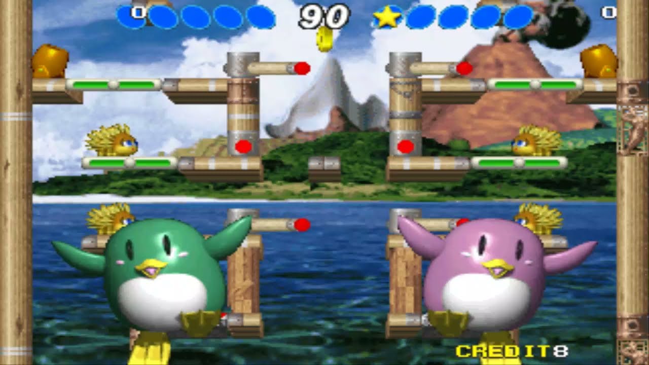 penguin brothers challenger japan game play new video 2022 - YouTube