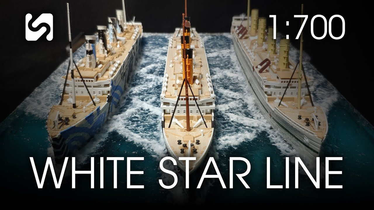 White Star Line | Titanic & Britannic & Olympic | They Never Left / S ...