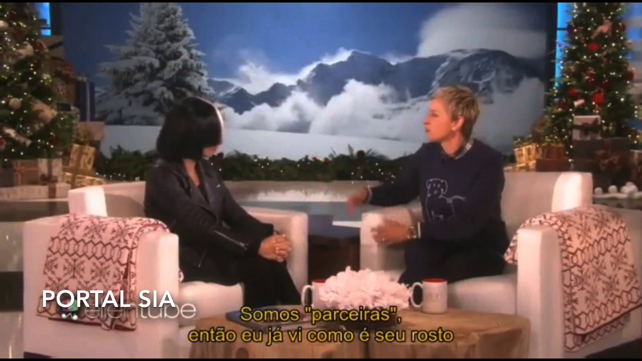 Sia interview at The Ellen Show, 2015 (LEGENDADO) - YouTube
