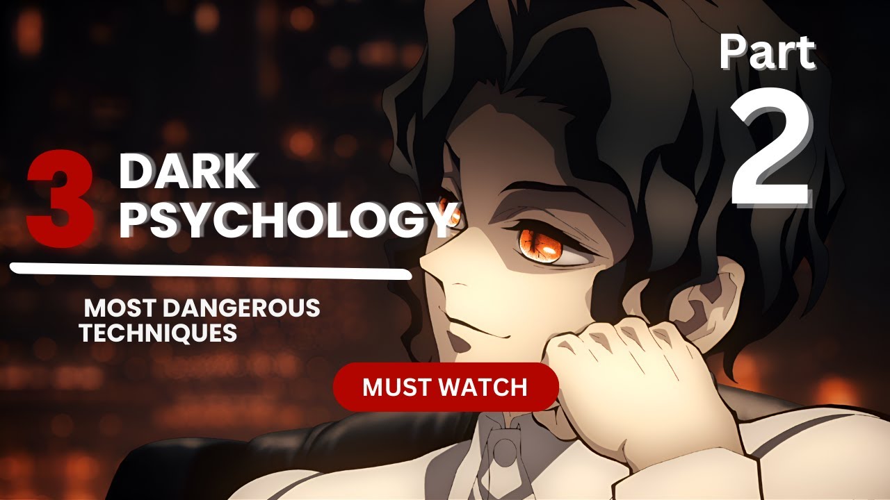 Dark psychology | 3 dangerous techniques | part 2 - YouTube