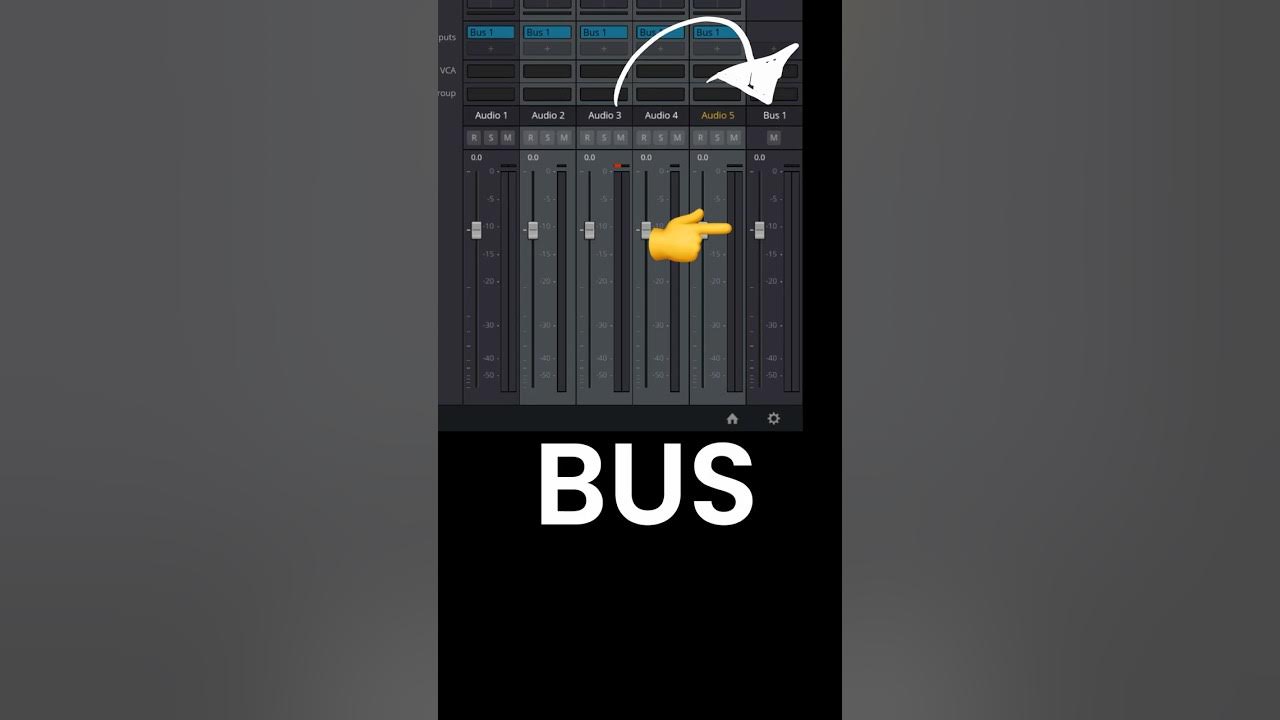 Use BUSES to Master Your Audio - Davinci Resolve - YouTube