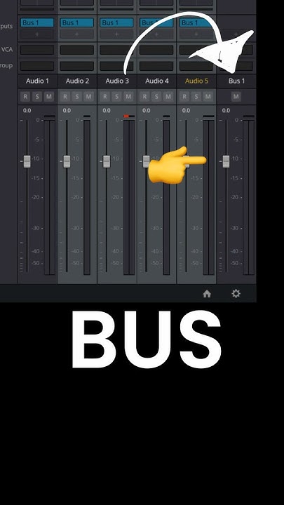 Use BUSES to Master Your Audio - Davinci Resolve - YouTube