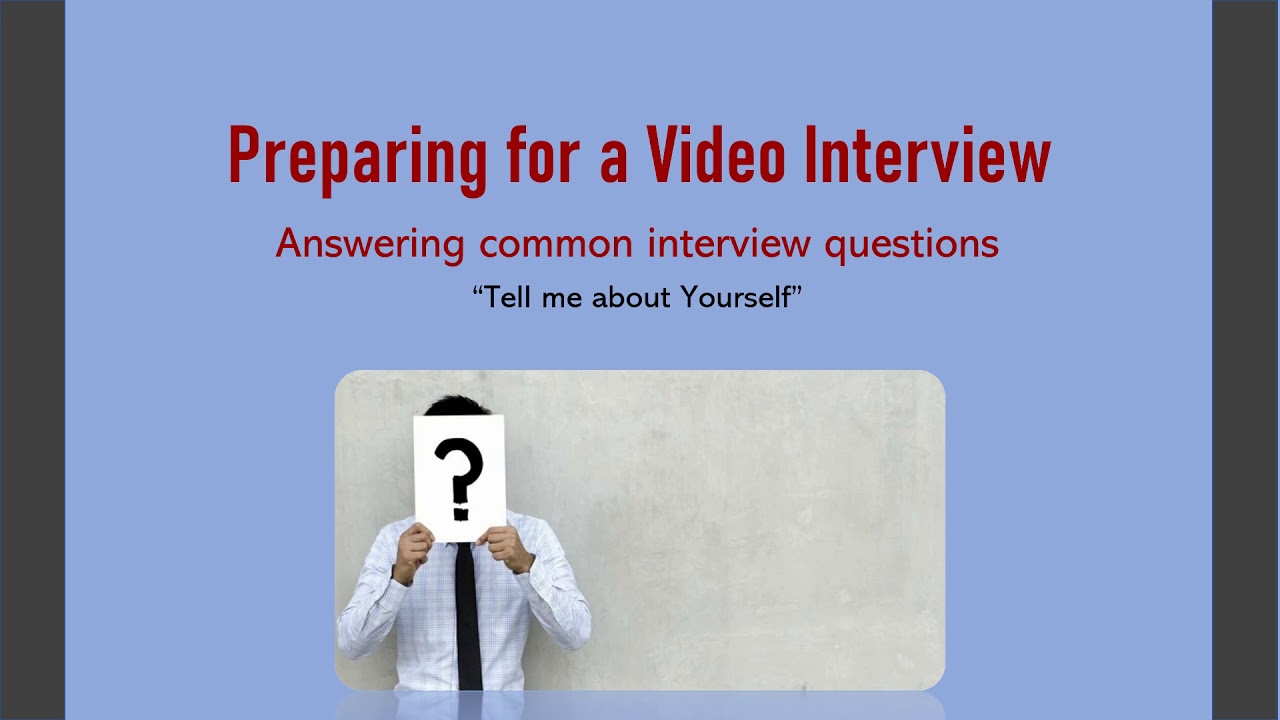 Video Interviewing - YouTube
