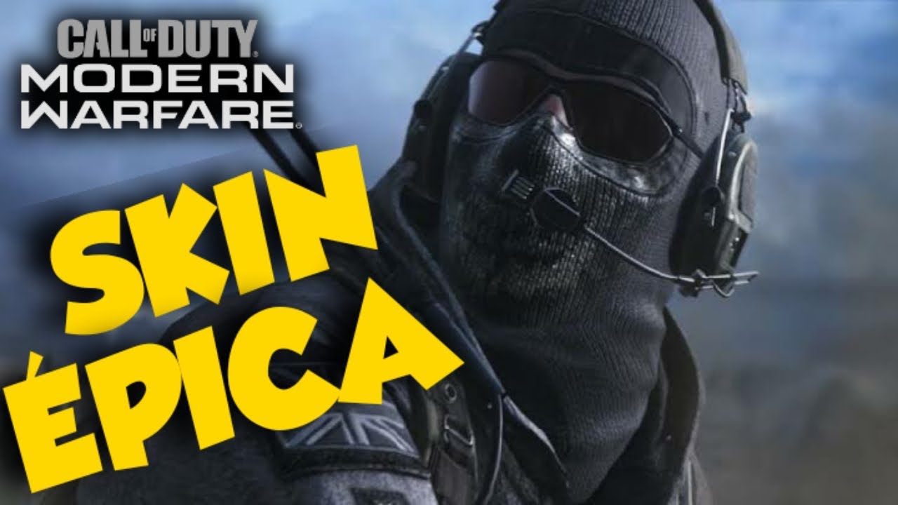 Call of Duty® Modern Warfare - Pacote Clássico Skin Ghost COD Modern ...