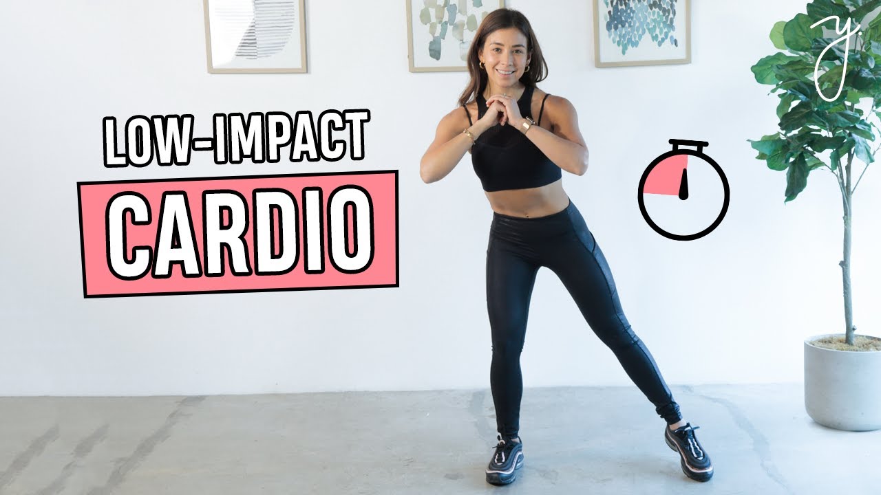 15 MIN LOW IMPACT Cardio Workout💦 | At-home, No equipment - YouTube