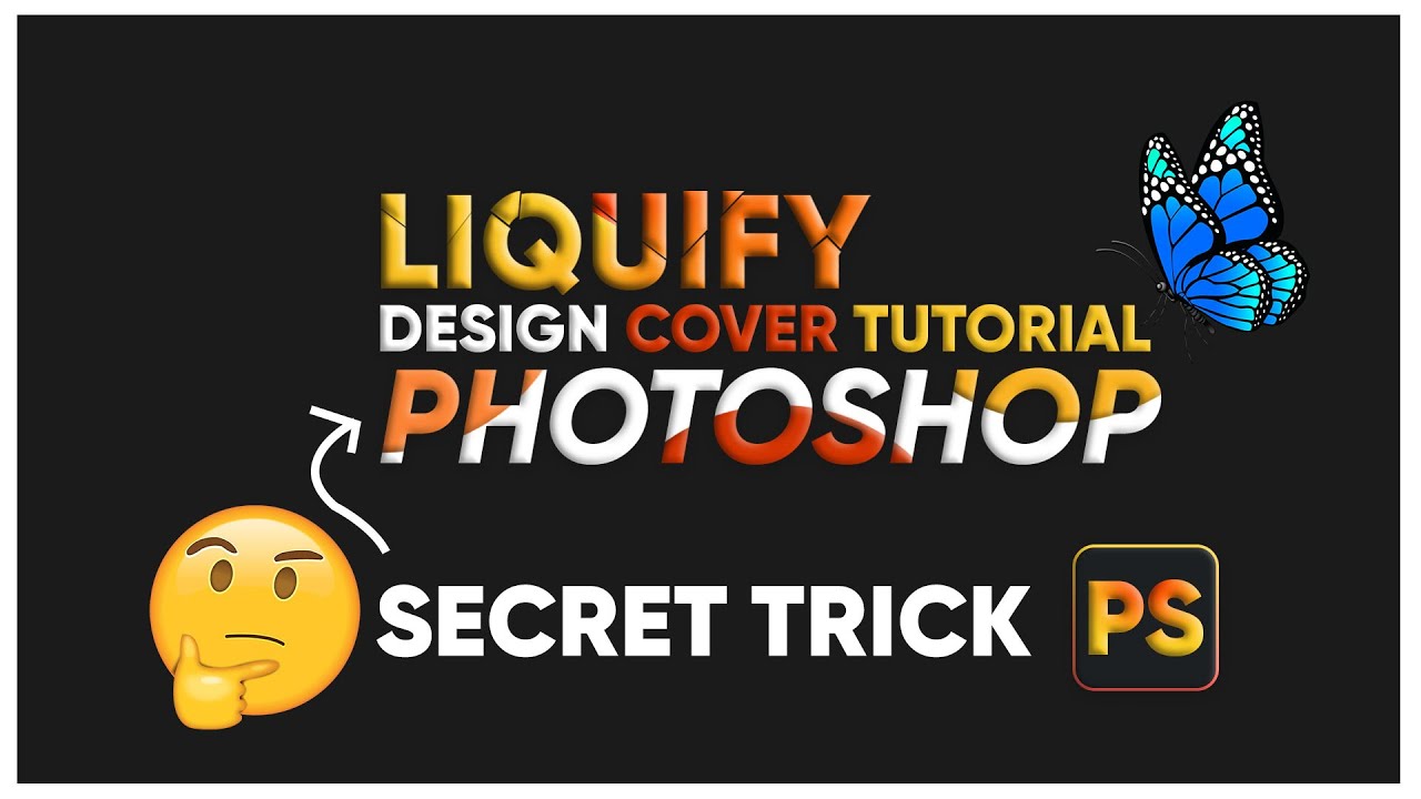 How To Create Facebook Design Liquify Name in Photoshop | Faraz Jarwar ...