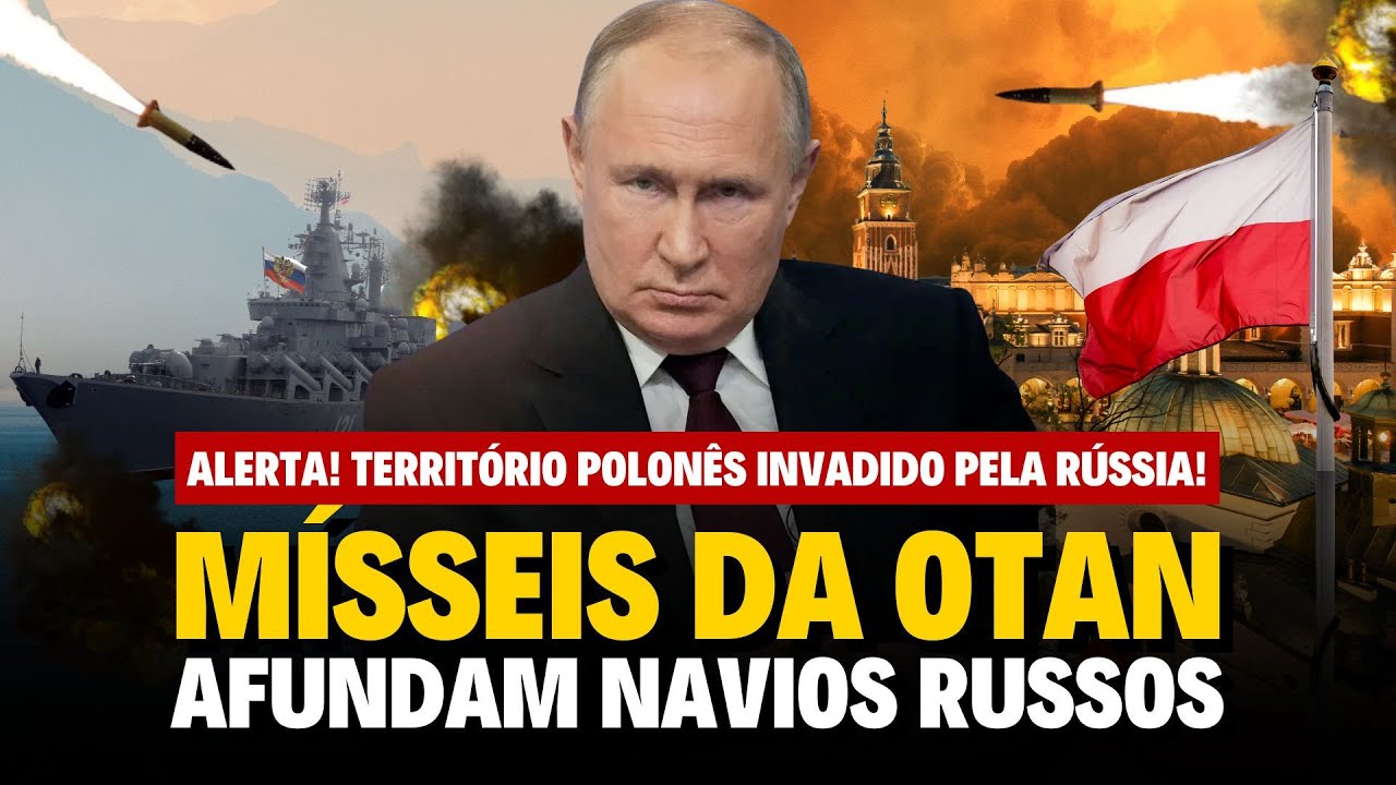 BOMBARDEIO RUSSO! POLÔNIA é INVADIDA pelo ESPAÇO AÉREO! - YouTube