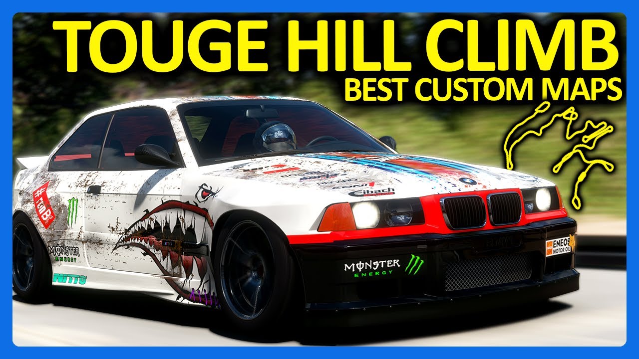 Forza Horizon 5 : INSANE Touge Hill Climb!! (FH5 Best Custom Maps ...