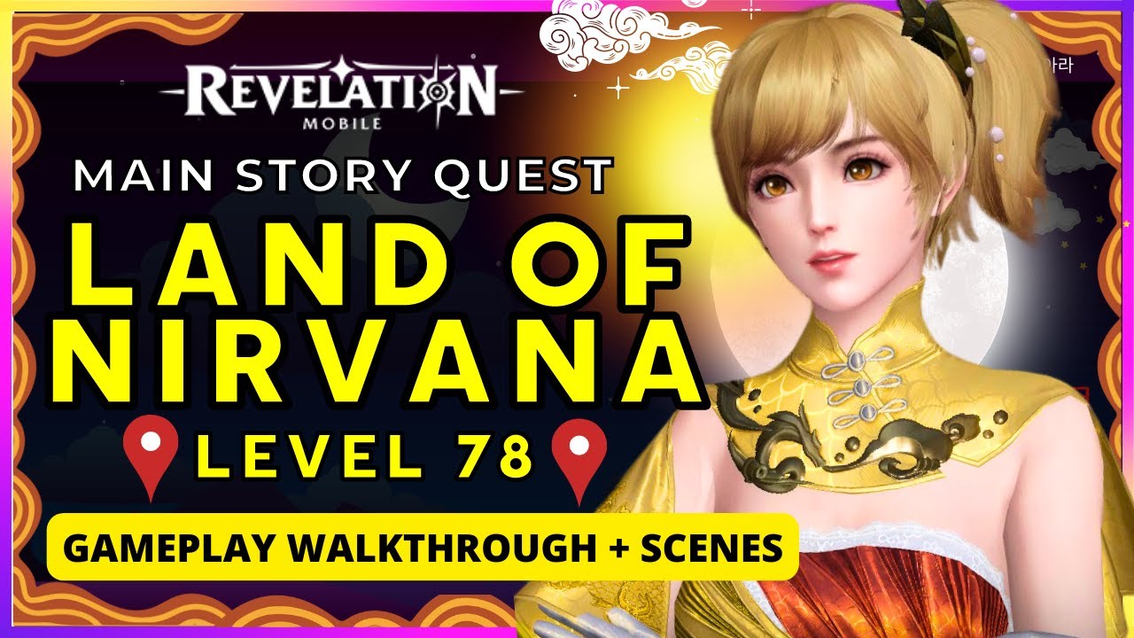 REVELATION INFINITE JOURNEY Land of Nirvana Level 78 Gameplay 🟡 Arabella Elric 아라 VTuber 👼🏼 ...