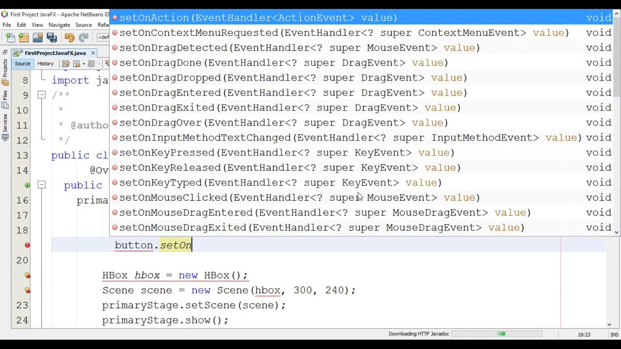 Javafx Tutorial 23 Datepicker Java Gui Youtube 6097