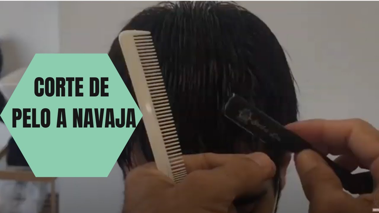 Corte de pelo a navaja - YouTube