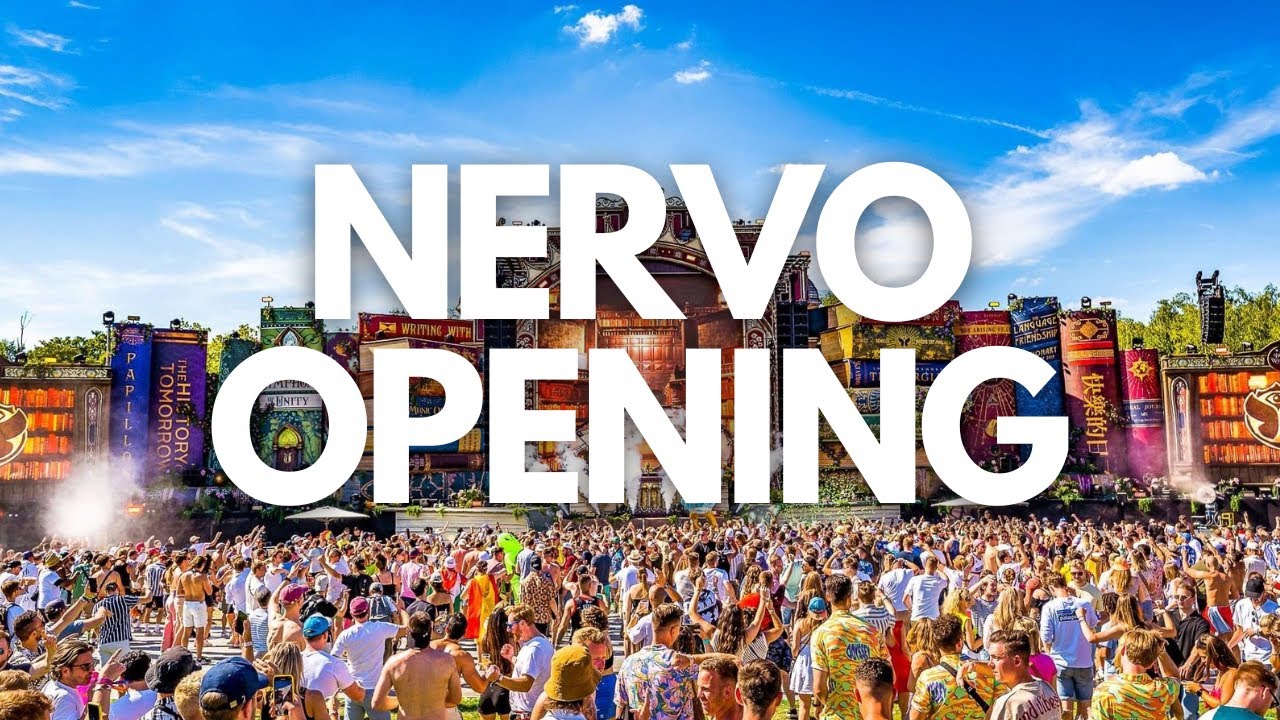 Tomorrowland 2022 The Library Nervo Opening - YouTube