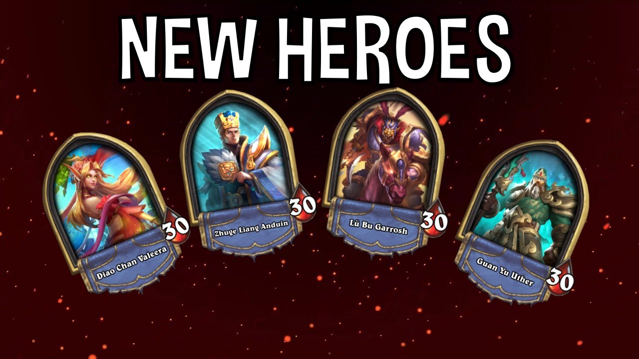 Hearthstone - The Three Kingdoms Heroes Emotes - YouTube
