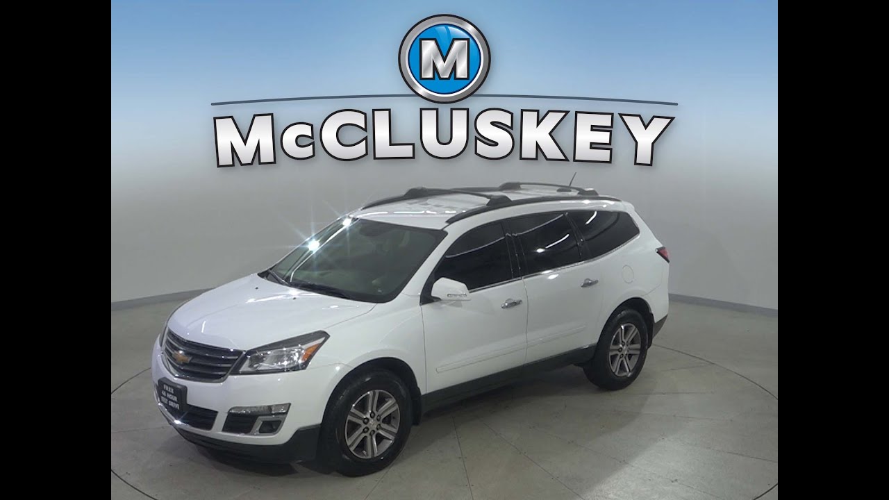 A53539DT Used 2017 Chevrolet Traverse White SUV For Sale, Review, Test ...