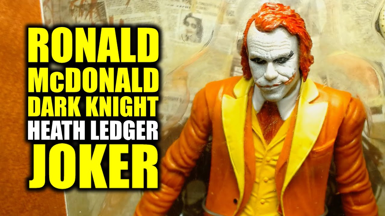 Heath Ledger Joker Ronald McDonald Batman Dark Knight Bootleg KO ...