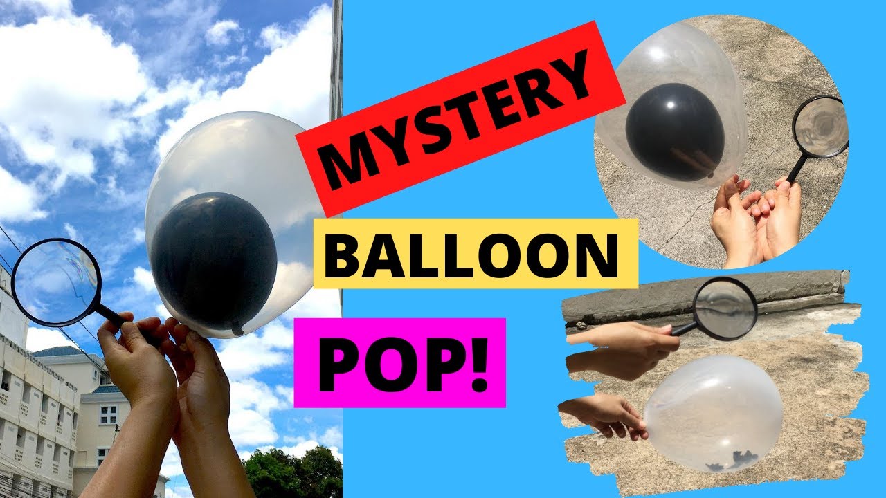 Pop the Balloon Inside Another Balloon | FUN BALLOON EXPERIMENT ...