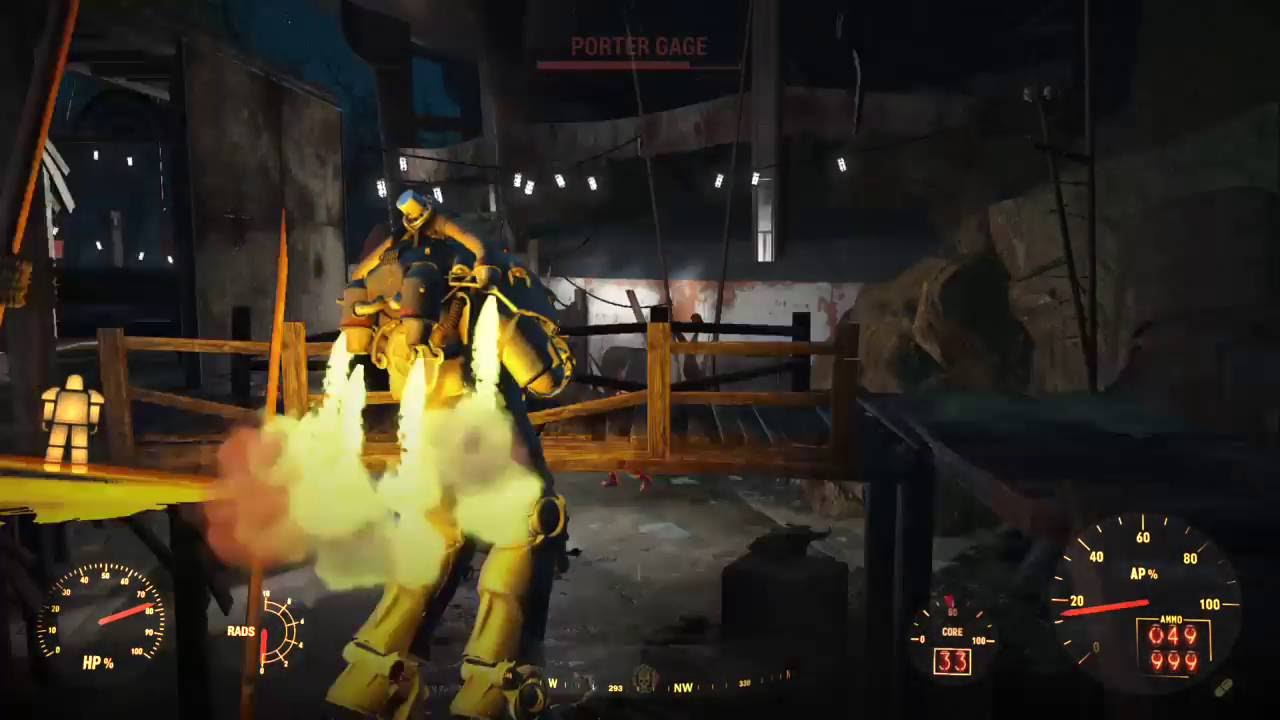 Fallout 4 - Killing Porter Gage (Open Season) - YouTube