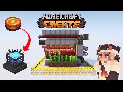BLAZE CAKE Farm!! | Create Mod Block-by-Block TUTORIAL