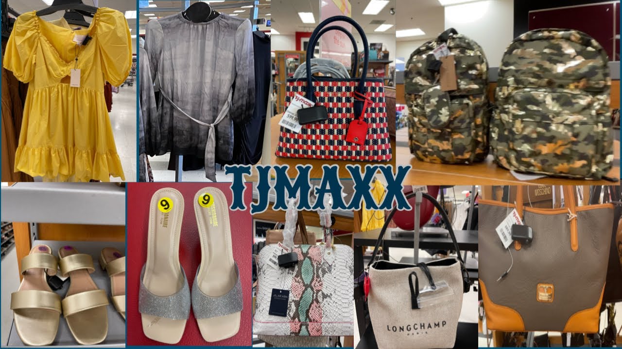 TJMAXX 🌻NEW and Clearance Designer handbags , shoes and clothing. - YouTube