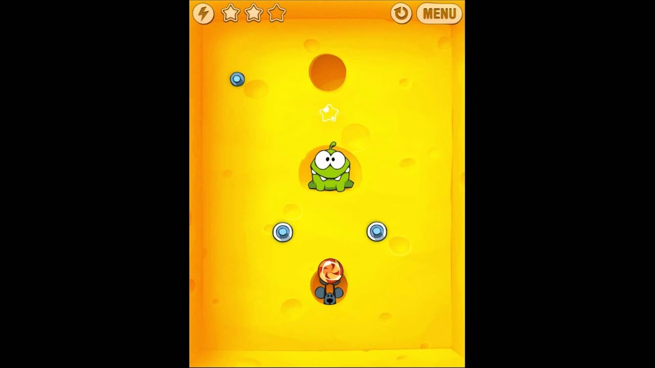 Cut the Rope: Cheese Box level 15-2 - YouTube