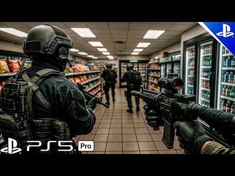 Ready or Not - First Mission at Gas Station | Ultra Realistic Tactical Gameplay 4K