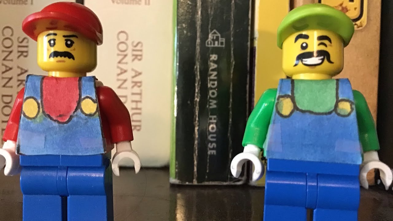 Custom LEGO Mario and Luigi | Minifig Monday 3 - YouTube