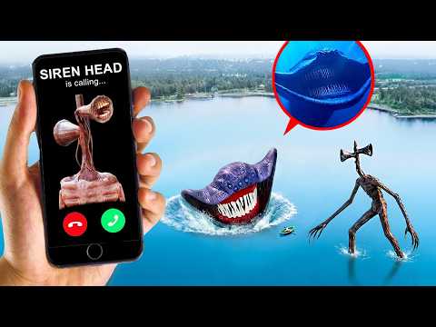DRONUM GERÇEK HAYATTA SIREN HEAD VE EL GRAN MAJA'i ÇEKTİ!