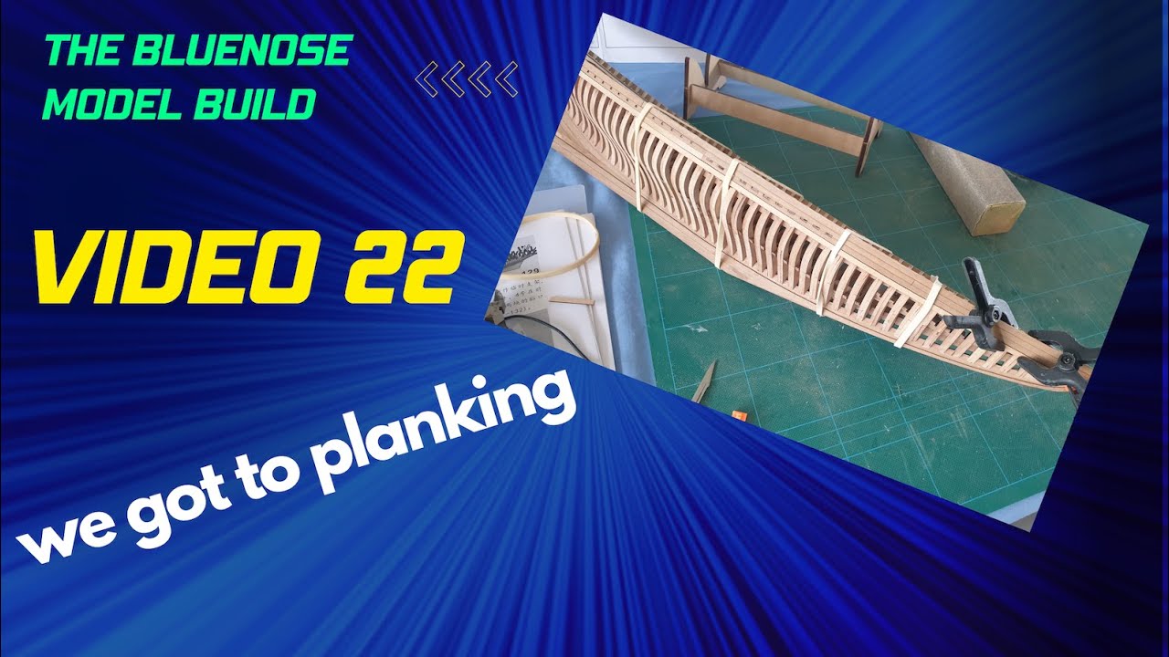 Bluenose Model Build Video 22 - YouTube