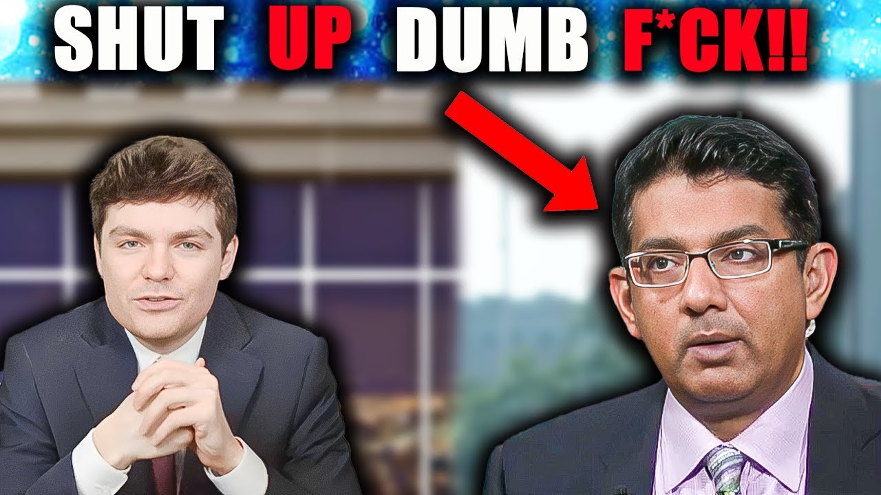 Nick Fuentes ANNIHILATES Idiot Dinesh D'Souza In NUCLEAR DEBATE LIVE ...
