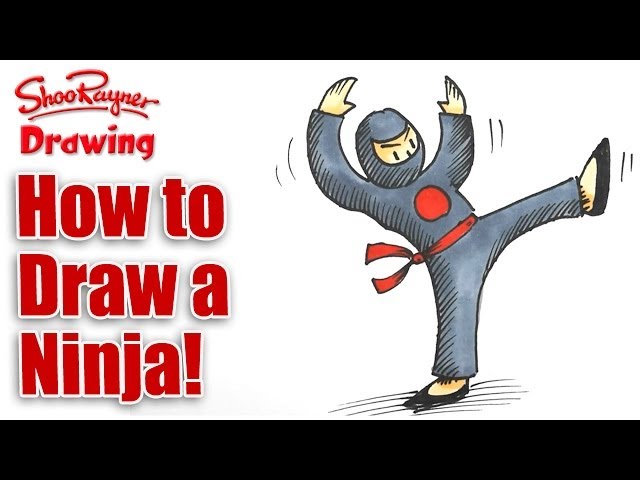 Ninja Drawing Tutorial