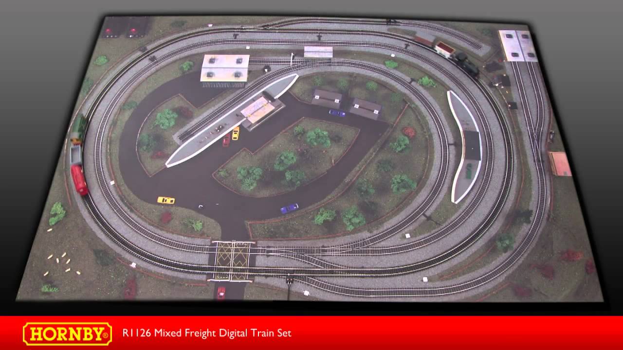 R1126 Mixed Freight Digital Train Set - YouTube