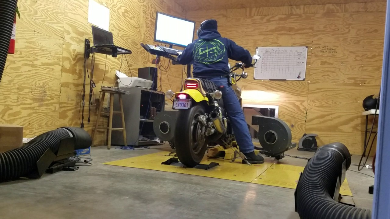 PCW Vmax Dyno Run - YouTube