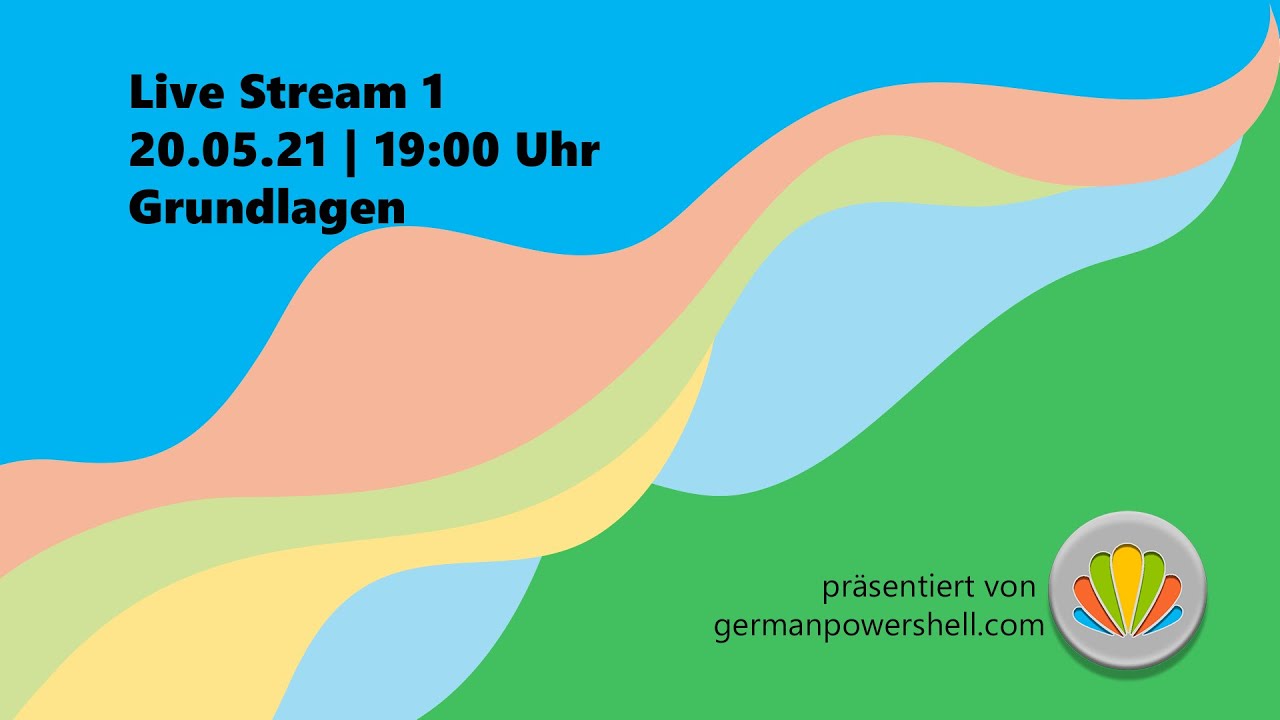 Live Stream 1 1080p | PowerSHELL deutsch - YouTube