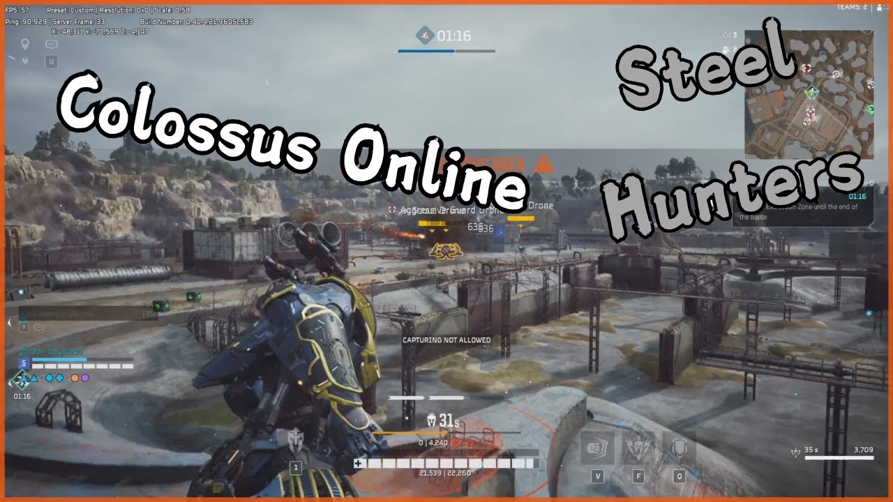 Razorside Transforms Into The Colossus! Steel Hunters Skirmish Mode ...