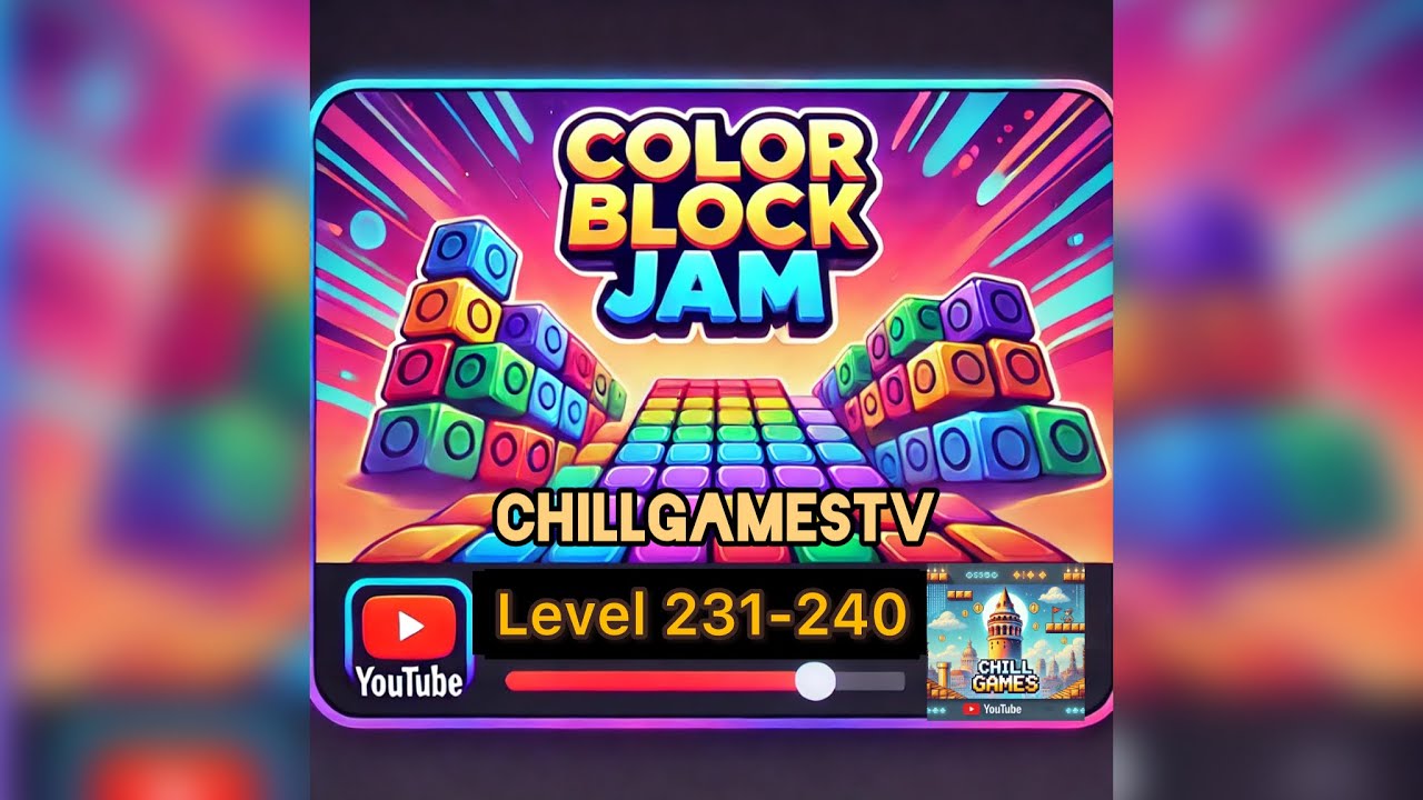 Color Block Jam Level 231-240 #colorblockjam - YouTube