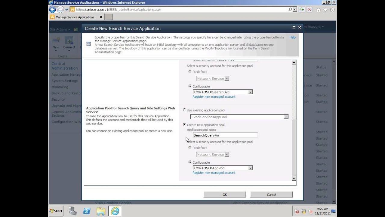 Configure enterprise search (SharePoint Server 2010) - YouTube