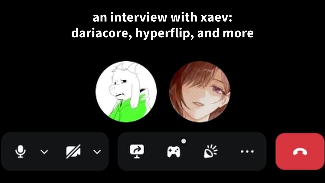an interview with xaev - dariacore, hyperflip, and more - YouTube