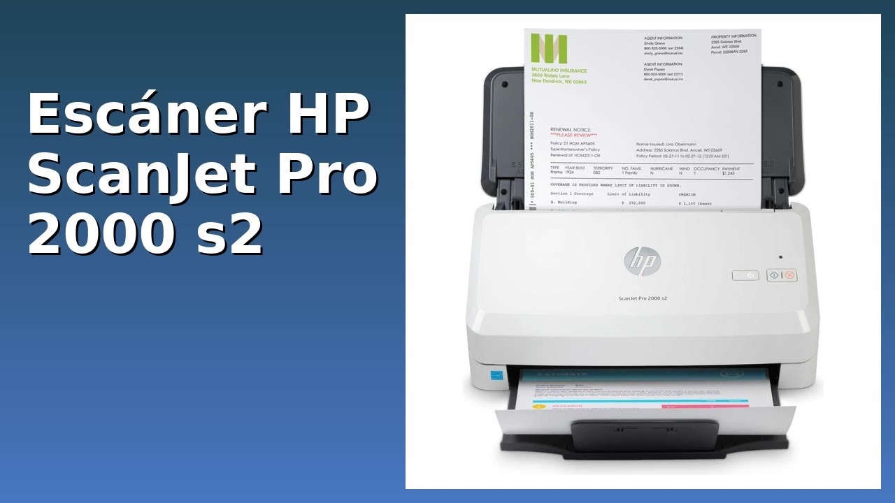RESEÑA (2025) : Escáner HP ScanJet Pro 2000 s2. DETALLES ESENCIALES ...