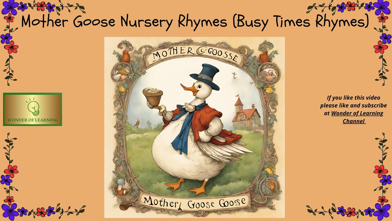 Mother Goose Nursery Rhymes Busy Time Rhymes - YouTube