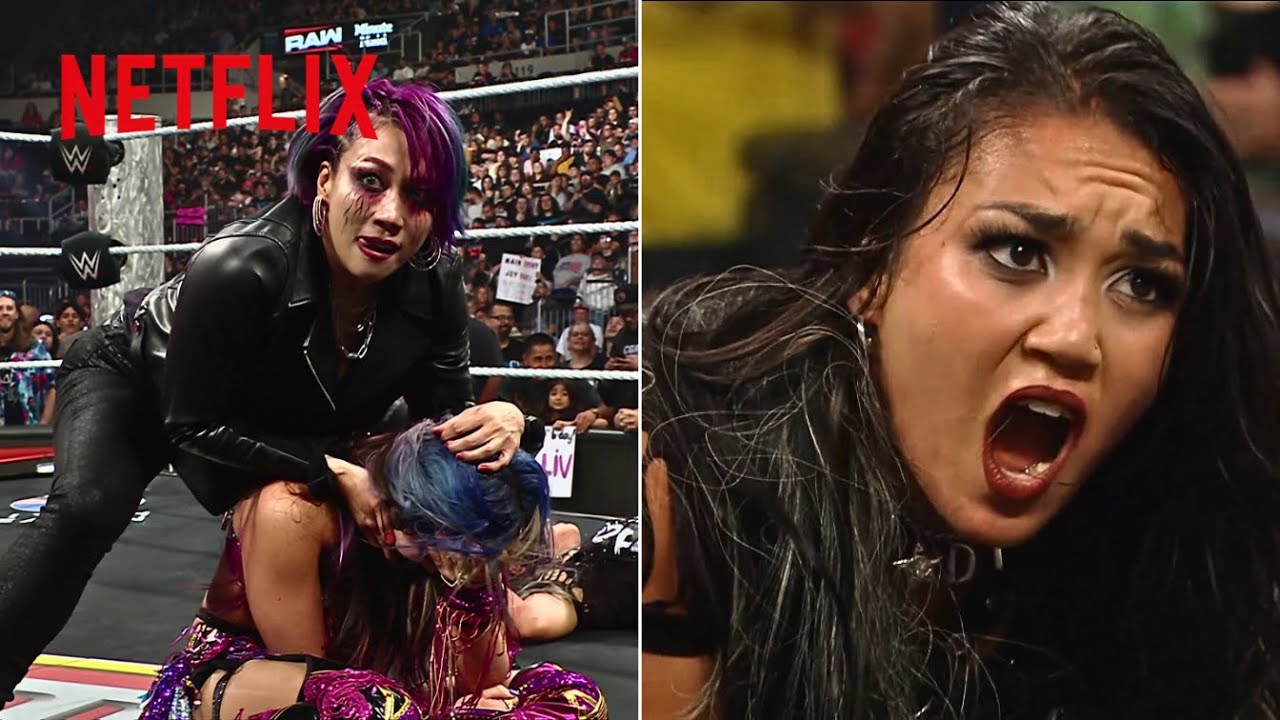 The Kabuki Warriors reunite to defeat Roxanne Perez | WWE Raw | 7/7 ...