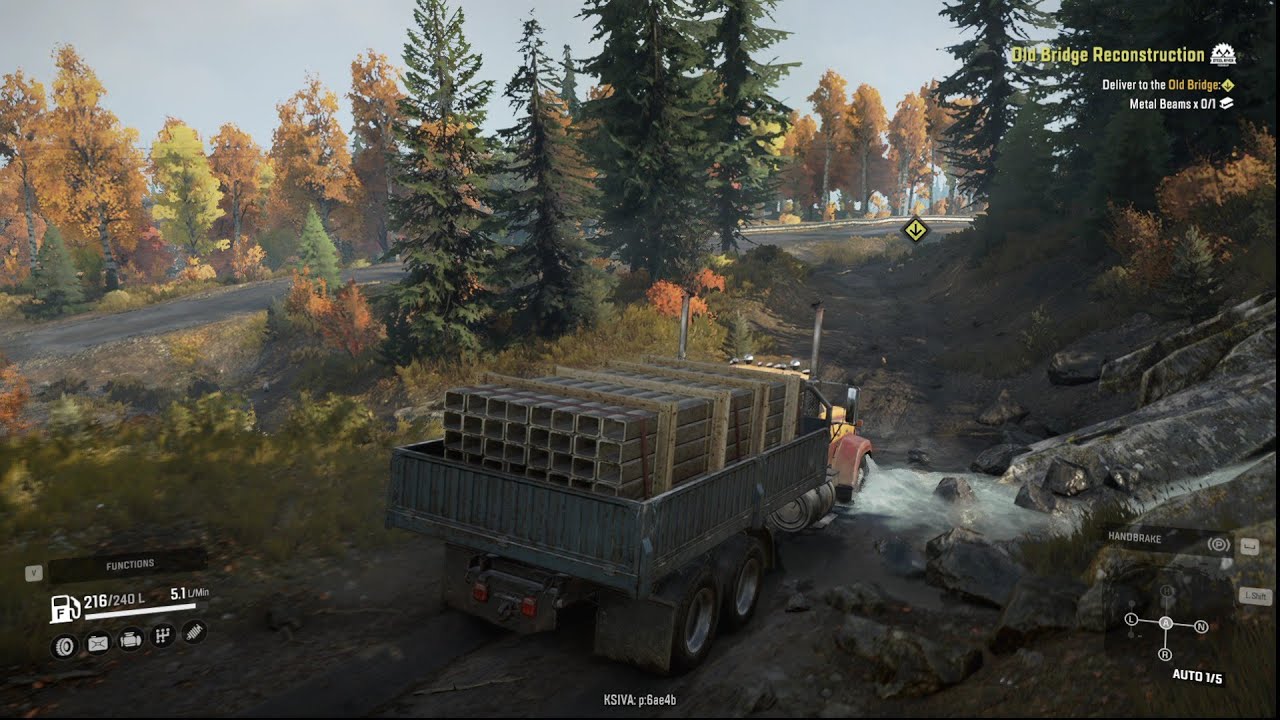 GMC MH9500 | Off-roading | SnowRunner | GAMEPLAY - YouTube