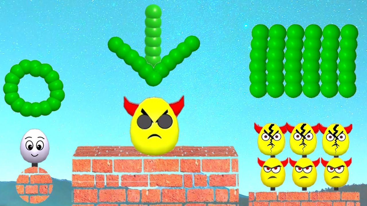 DRAW TO SMASH: Logic Puzzle Levels 1 to 100 - YouTube