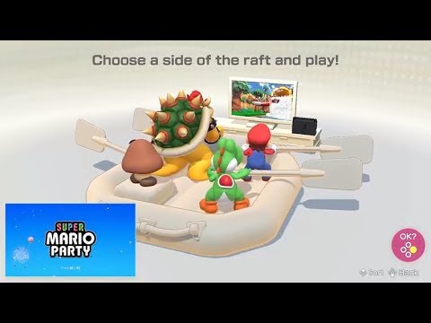 Super Mario Party : Survival Mode / Excursion en Rafting gameplay - YouTube