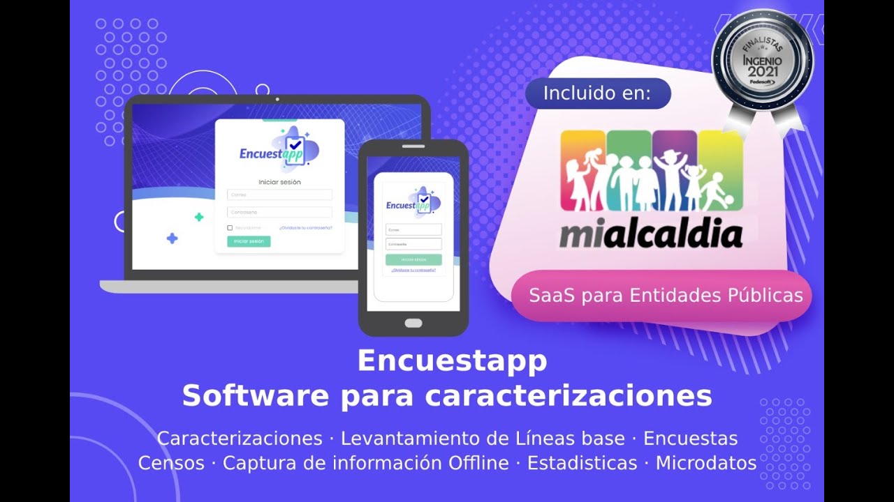 Tutorial Encuestapp - App para caracterizaciones y censos - YouTube