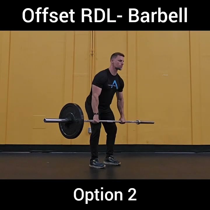 Offset RDL- Barbell - YouTube