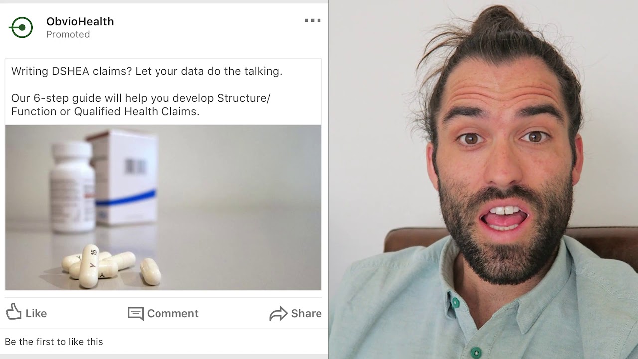 Instagram Ad From Obvio Health Is Good But Not Good - YouTube
