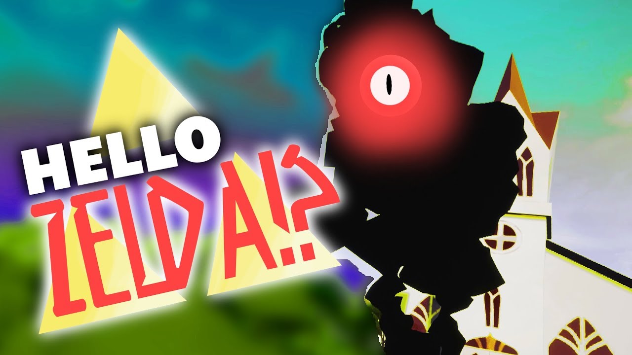 OPEN WORLD ZELDA STYLE | Hello Neighbor CUSTOM MAP/MOD | Lets Play ...