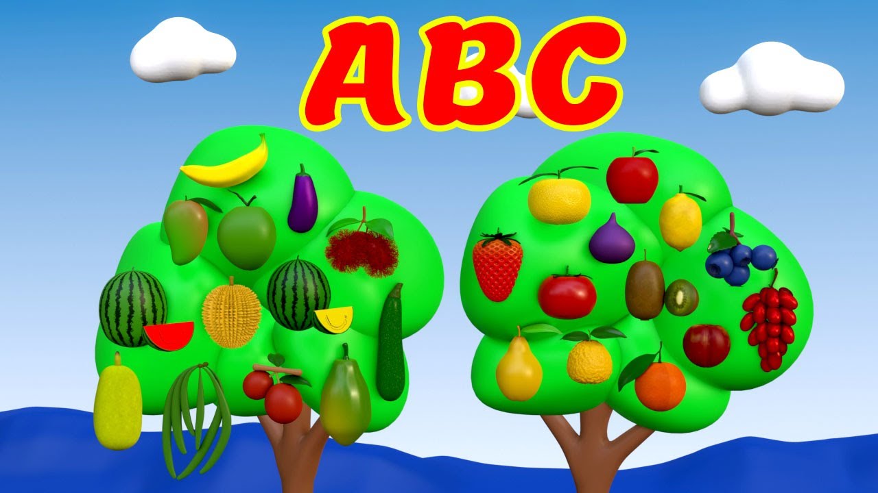 ABC Fruit Hunt: Discovering Fruits with Alphabet Learning - YouTube