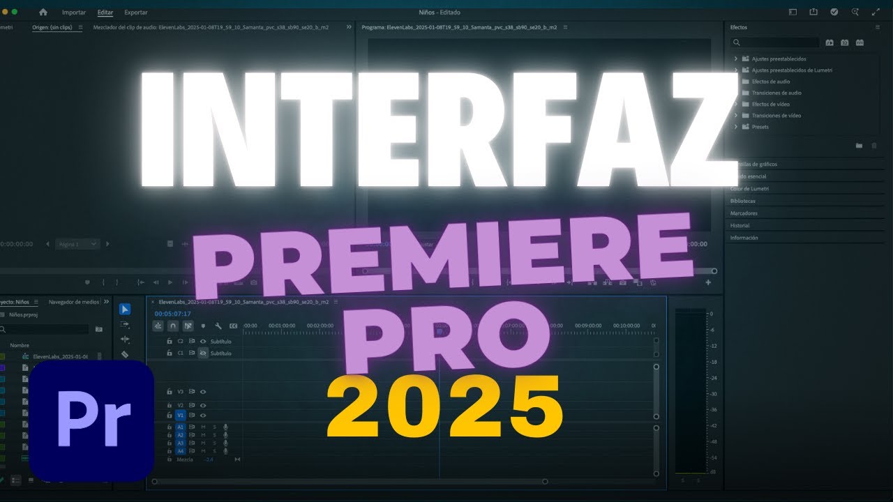 Interfaz de Premiere Pro | Curso de Premiere Pro #2 - YouTube
